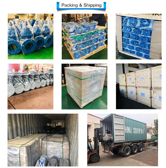 Oil DI Socket Gate Valve DN150 DN200 Ductile Iron Valve ODM
