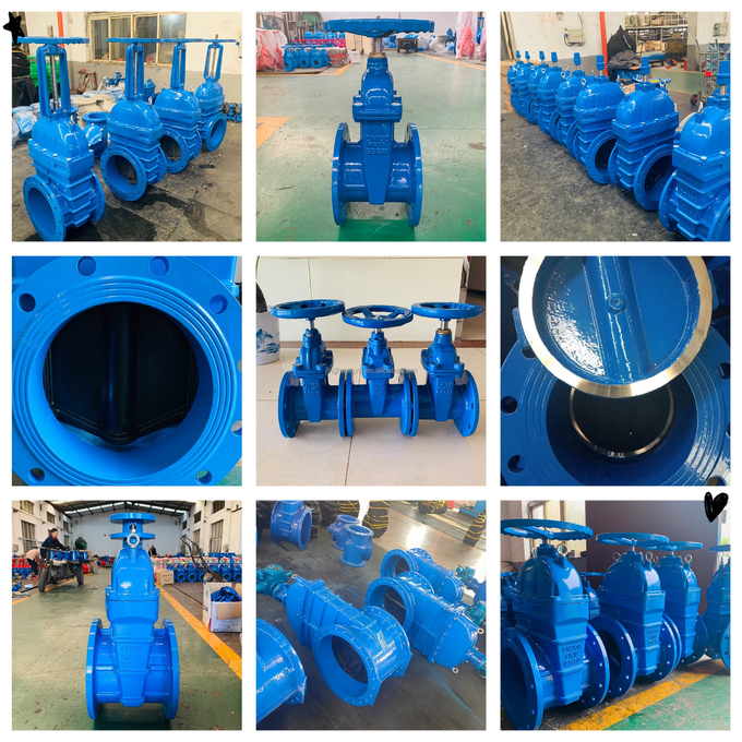 JIS Socket End Gate Valve PN10 Resilient Seated Gate Valve