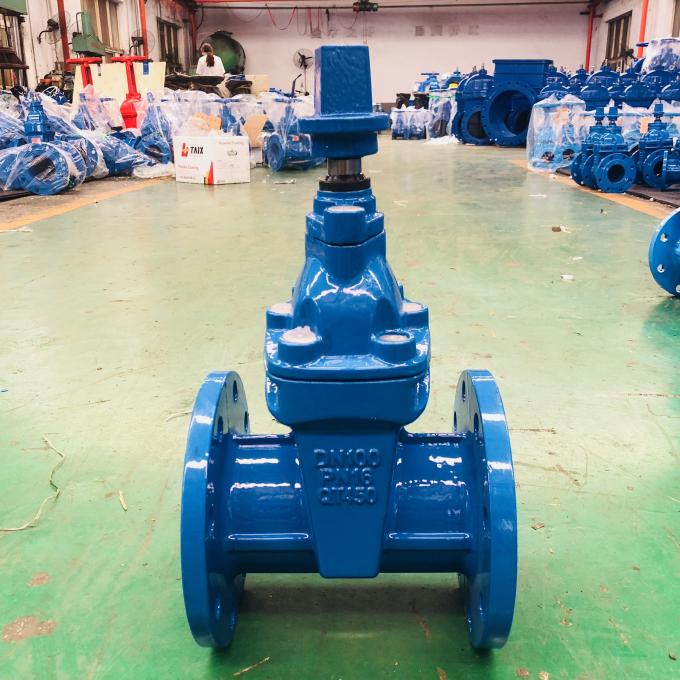 Ductile Iron Flanged Underground Water Valve F4 DN100 Gate Valve