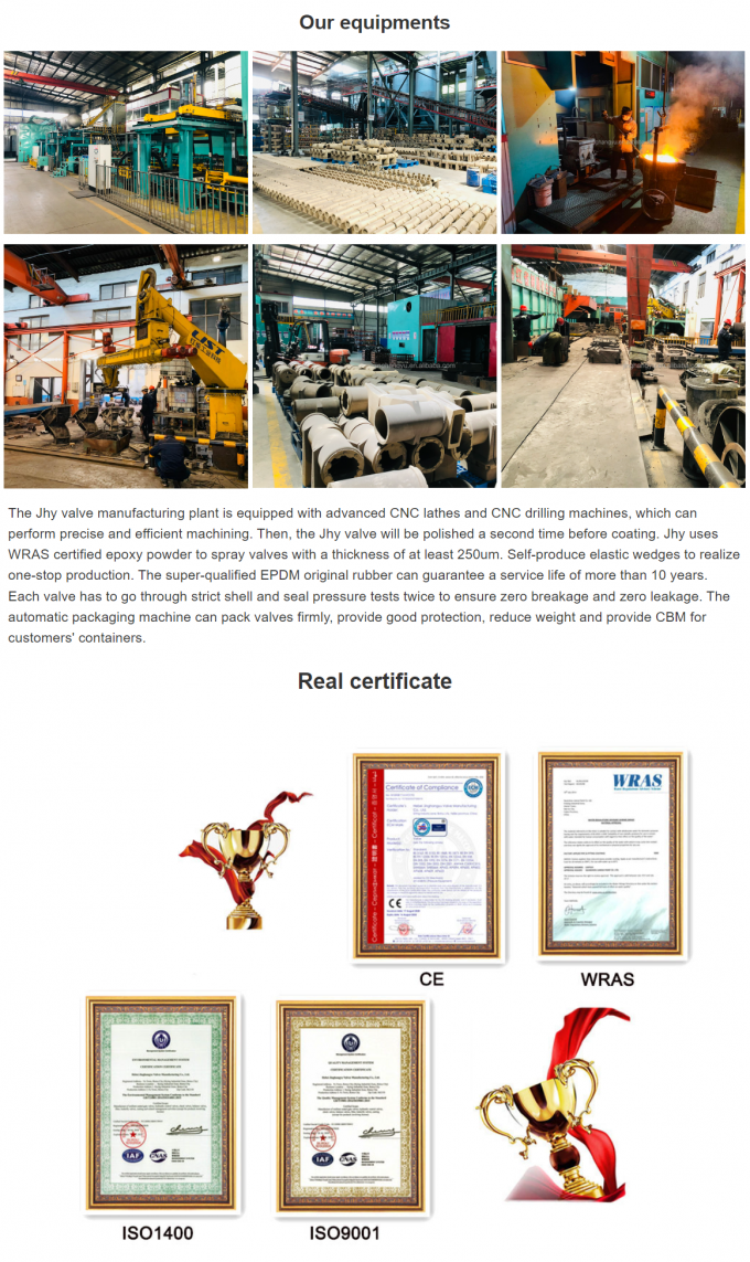 QT450 Electric PN10 Gate Valve Ductile Iron With Electric Actuator