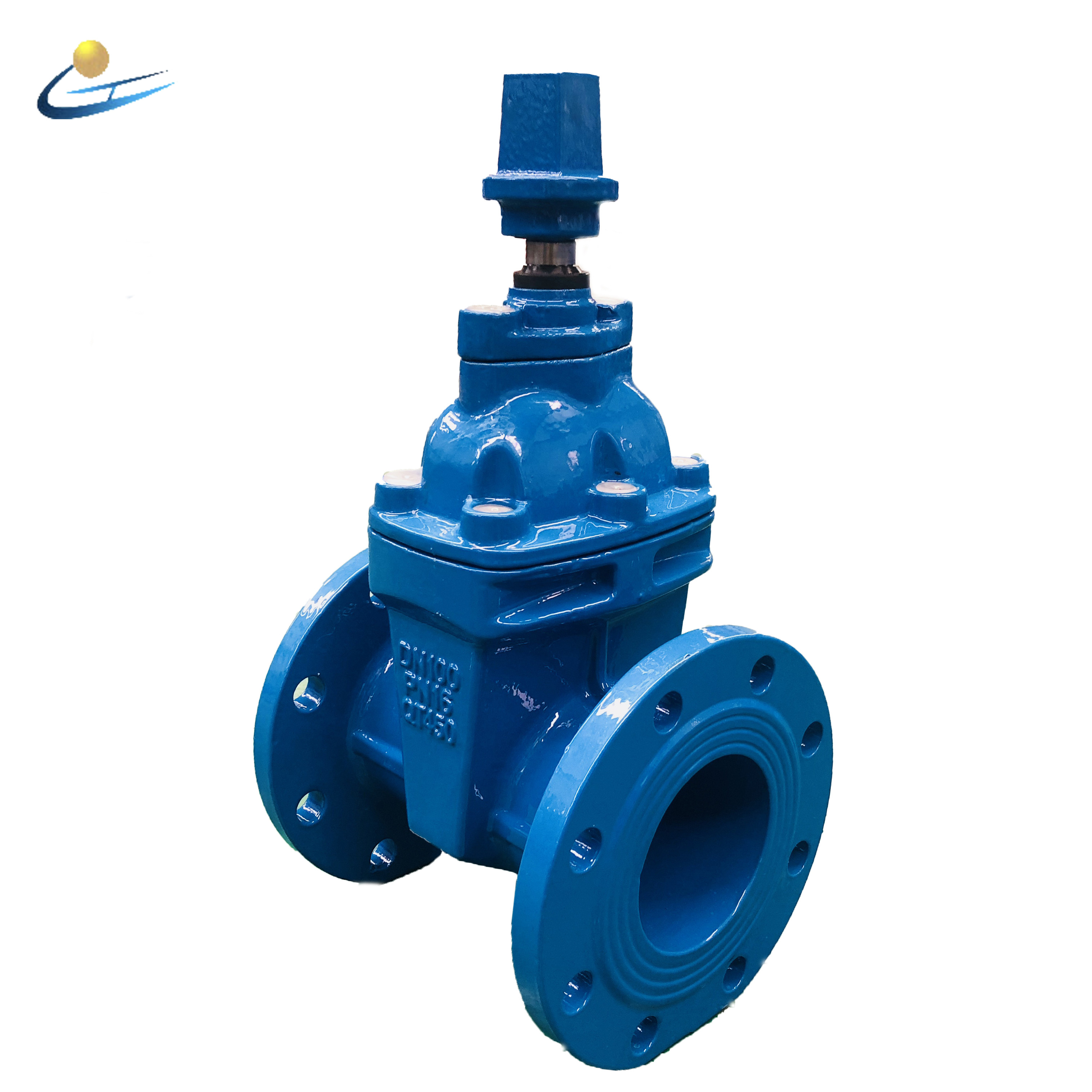 Ductile Iron Flanged Underground Water Valve F4 DN100 Gate Valve