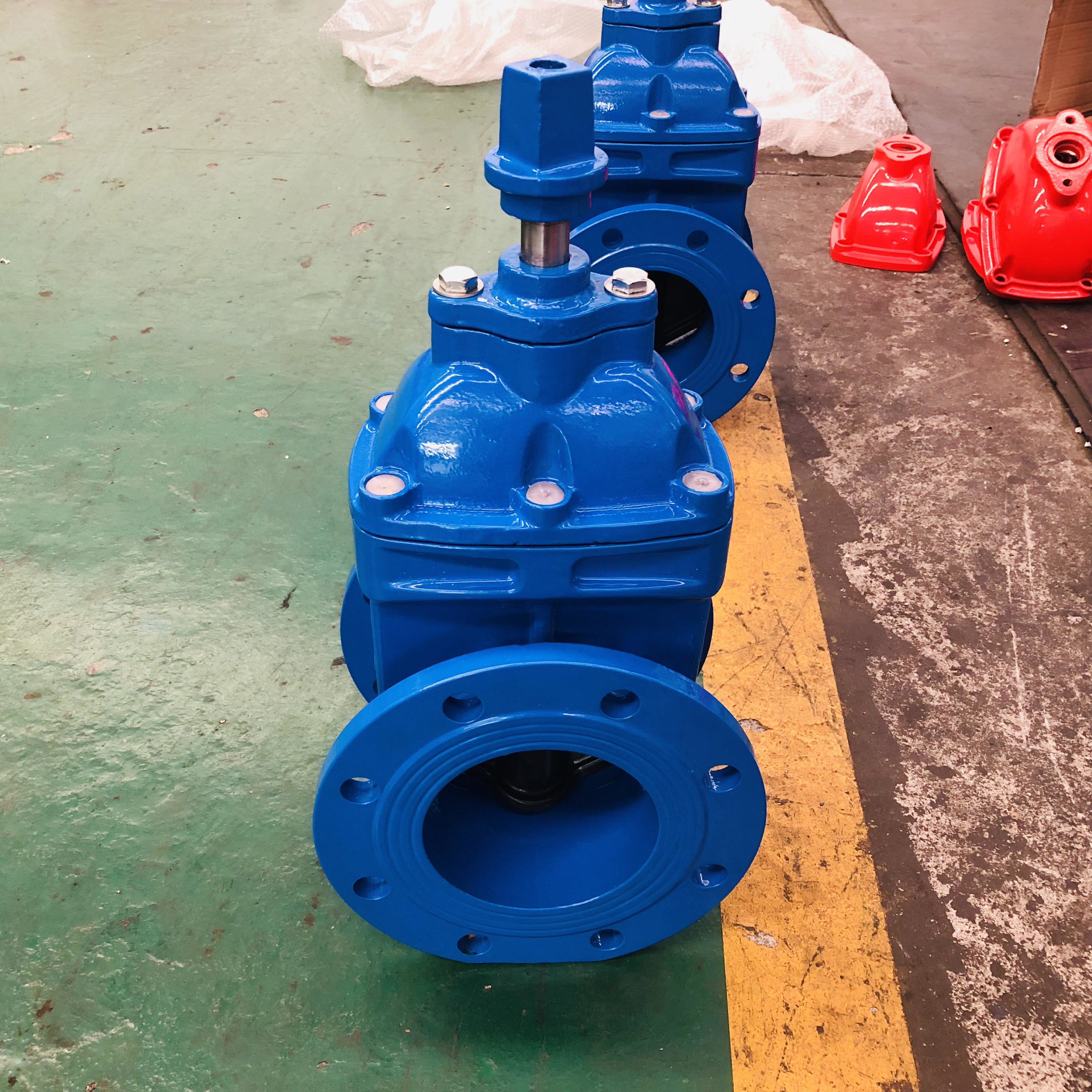 DN80 PN10 Gate Valve Underground DIN GOST Flanged Gate Valve